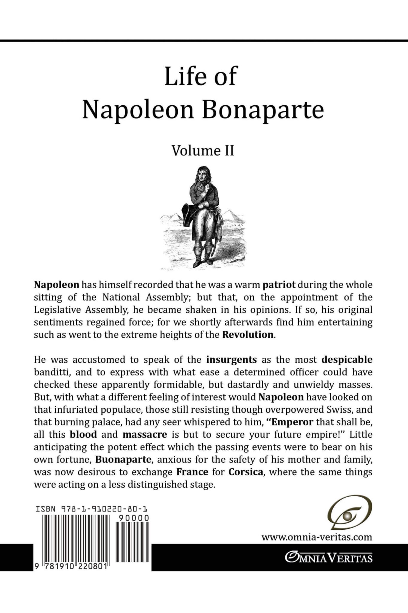 Life of Napoleon Bonaparte II - Omnia Veritas
